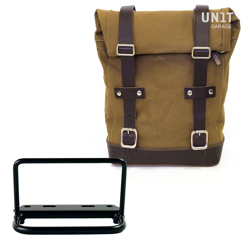 Canvas Seitentasche Rahmen Royal Enfield Bear 650